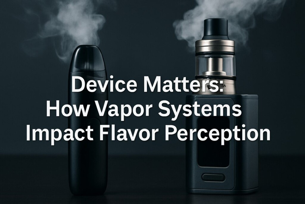 Pod vs. Mod: Why Vape Flavors Taste Different | CUIGUAI Insights